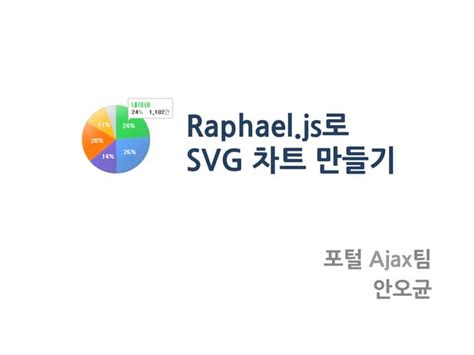 raphael js로 svg 차트 만들기 ppt