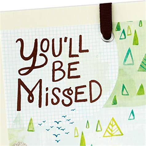 Hallmark Farewell Card Youll Be Missed