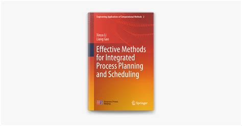 ‎effective methods for integrated process planning and scheduling on