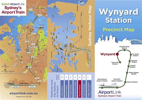Wynyard Station Maps Airportlink