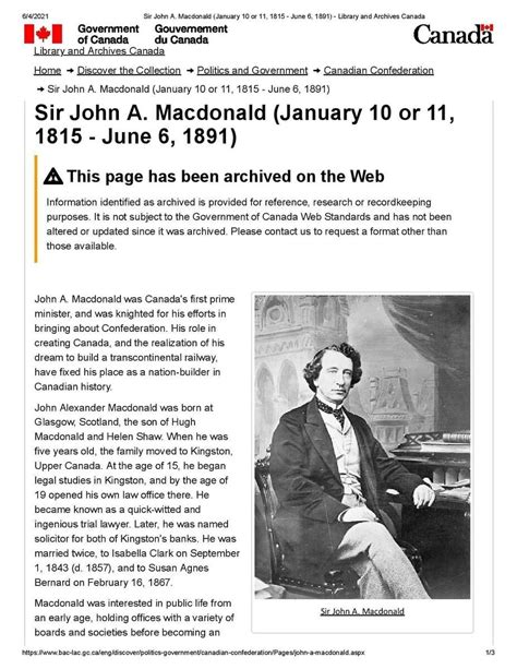 Racist Policies Reflected In New John A Macdonald Biography