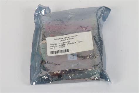 Rabbit Semiconductor Sr9150 Ethernet Cpc Card 512k New Ntc Tech