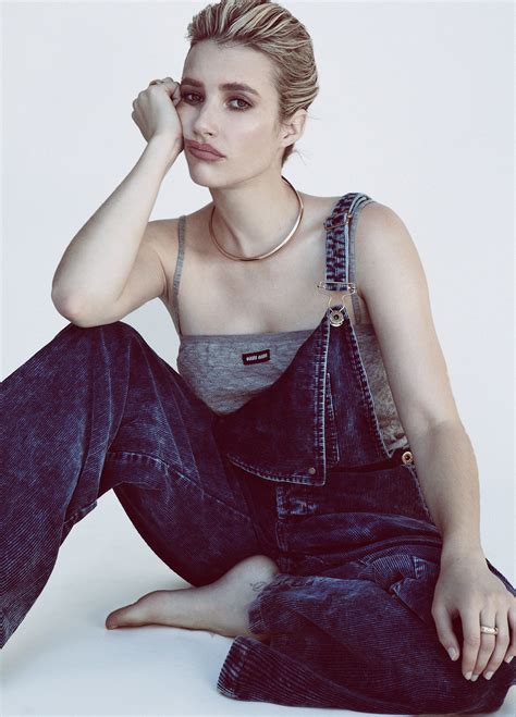 Emma Roberts Photoshoot By Daniella Midenge For Grazia Magazine