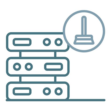 Premium Vector Data Cleaning Flat Illustration