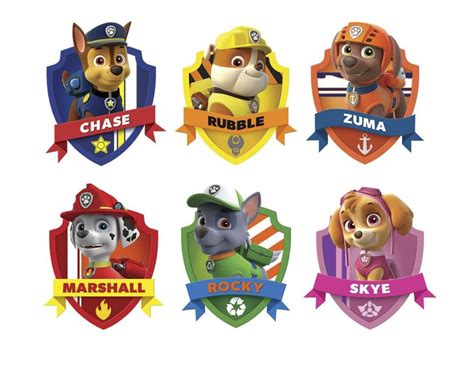 Imagen Comestible De La Patrulla Canina Decoración Para Tarta De La