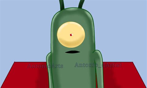 Niftys Blank Stare But Its Plankton By Antonioarts On Deviantart