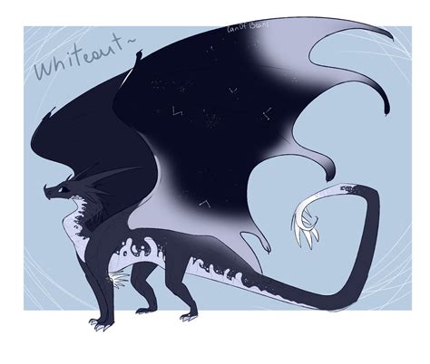 Wings Of Fire Whiteout By Canofbeans5555 On Deviantart