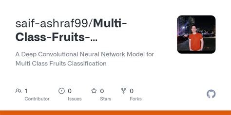 Github Saif Ashraf99 Multi Class Fruits Classification A Deep Convolutional Neural Network
