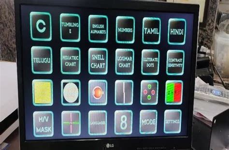 Lg Led Vision Acuity Chart At ₹ 17000 Led Vision Chart In Ambala Id