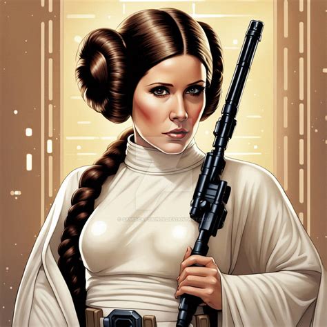 Princess Leia Organa By Samiscaptain76 On Deviantart
