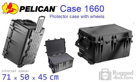Pelican Case 1660 Singapore Protective Case With Wheels And Handle