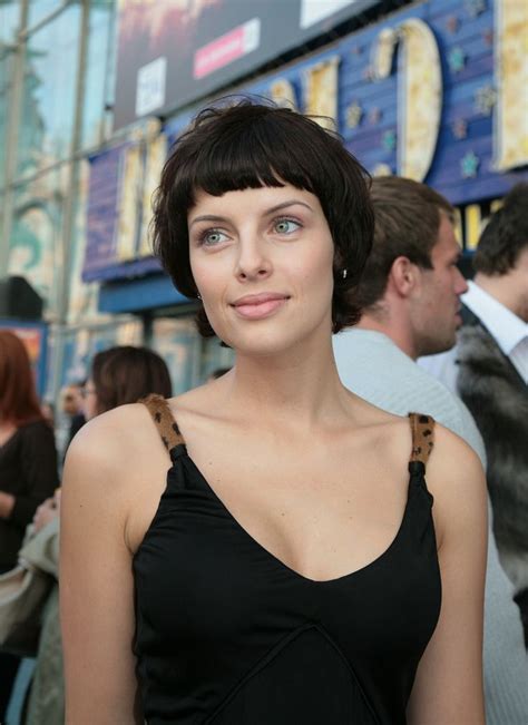 Maria Semkina Актрисы Знаменитости Короткие женские прически