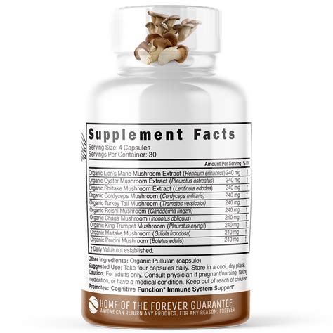 Nutri 10 Mushroom Complex 2400mg