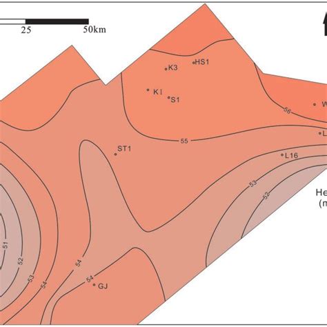 Graph Showing The Heat Flow Distribution In The Nwsb Download