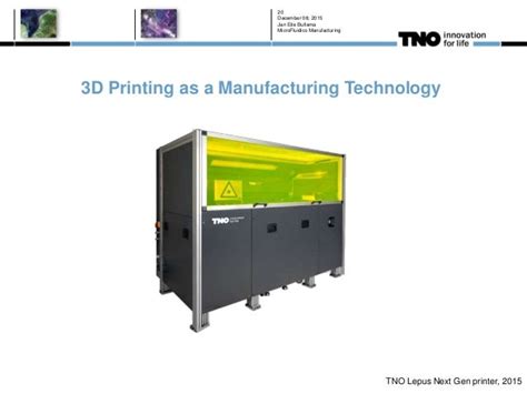 2015 3d Printing For Microfluidics Manufacturing