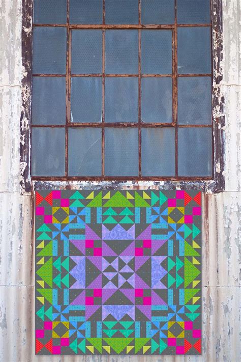 Andover Building Blocks In Sun Print Rainbow Alison Glass