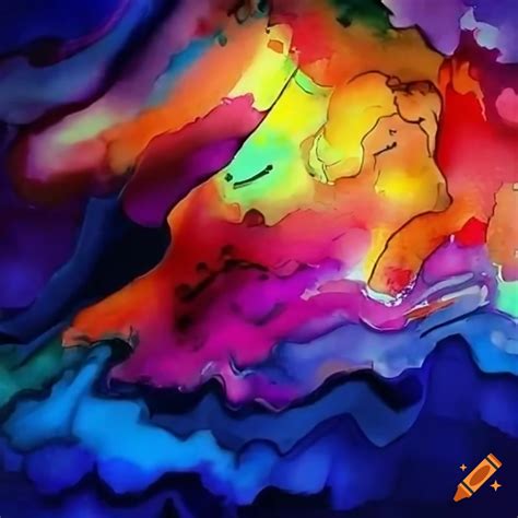 Abstract Technological Concept On Craiyon