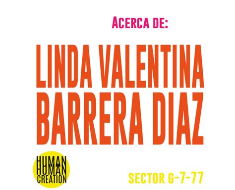 Acerca De Linda Valentina Barrera