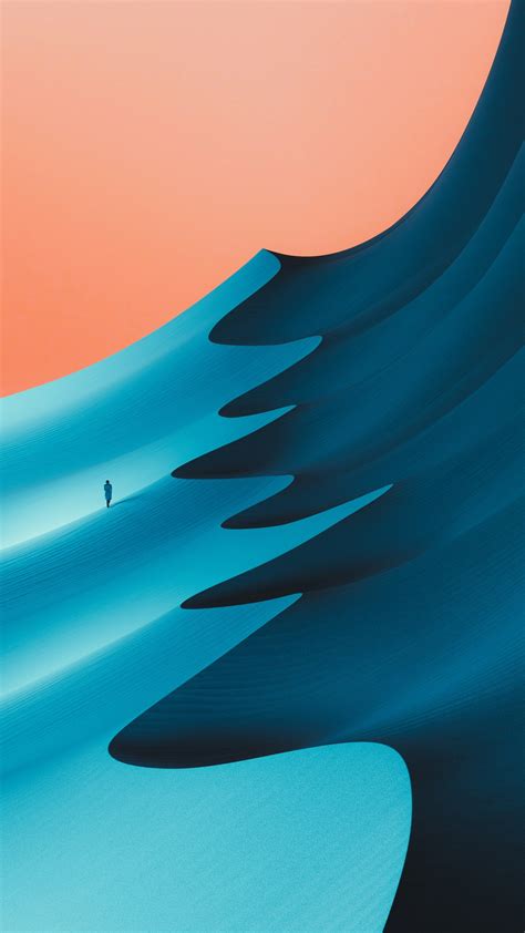 4k Mkbhd Panels App Free Popular Creative Blue Sand Dunes Hd — Free