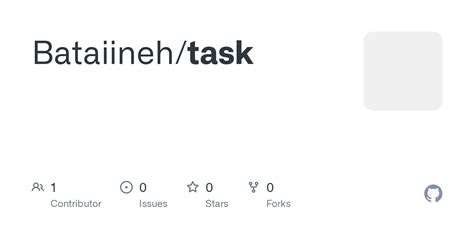 Github Bataiineh Task