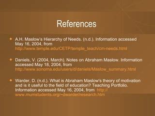 Maslow PPT