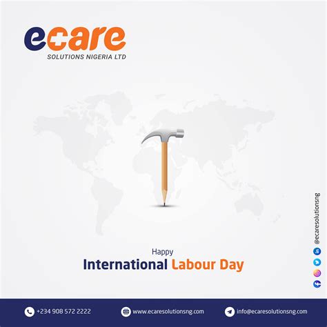 Ecare Solutions Nigeria Happy International Labour Day To All On