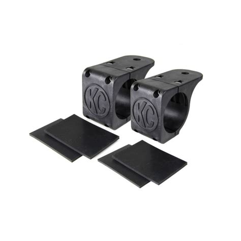 Bracket Set Tube Clamp Light Mount Rubber Adjustment Shims 225