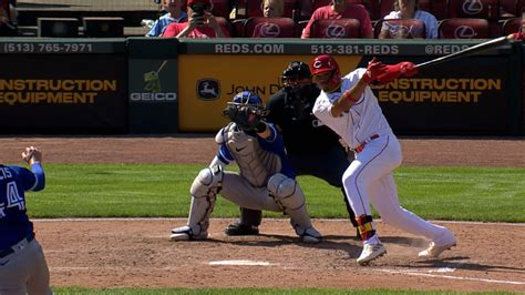 Marte Records His First Big League Hit In The 9th 08202023 Cincinnati Reds