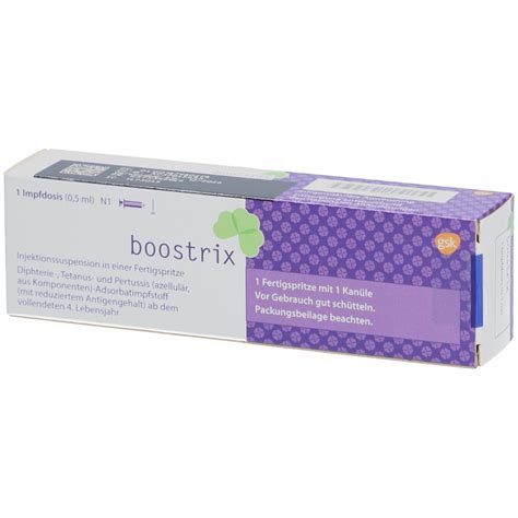 Boostrix Inj Suspiefertigspritze 1x05 Ml Mit Dem E Rezept Kaufen