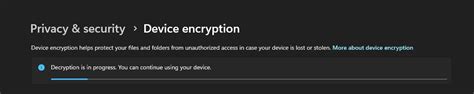 How To Cancel The Bitlocker Decryption Process Microsoft Qanda