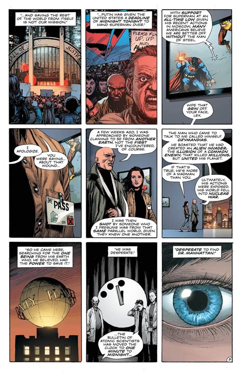 Weird Science Dc Comics Doomsday Clock 11 Review