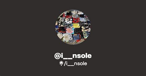 Insole Instagram Facebook Tiktok Linktree