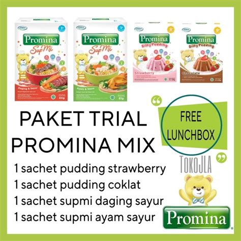 Jual Paket Trial Promina Mixcampuran Produk Promina Shopee Indonesia