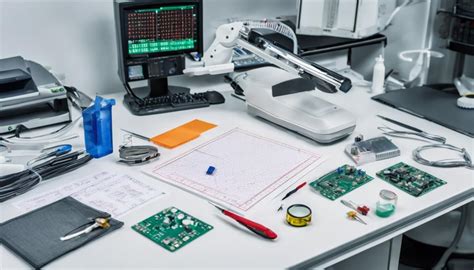 Assembling Electronic Boards A Visual Process Flow Guide