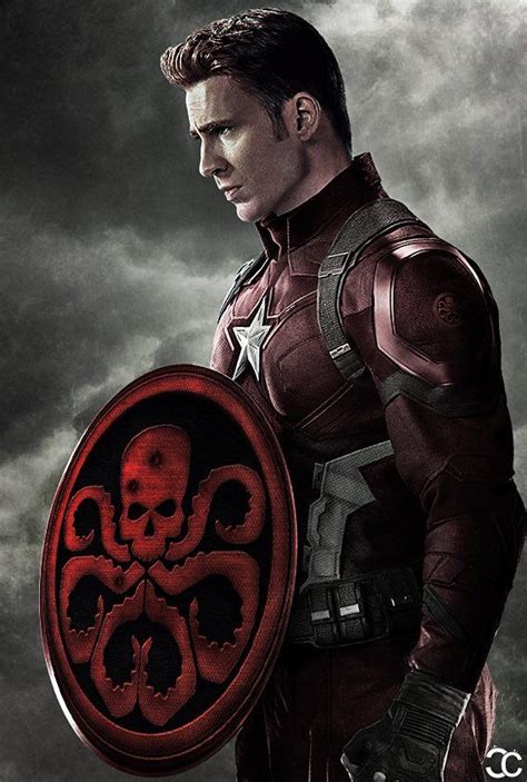 우울한 미녀 헤일리 On Captain Hydra Hydra Captain America Hydra Marvel