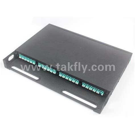 1u 19inch 96 Fiber Mpo Cassette Panel Mpo Patch Panel China Mpo Patch Panel And Mpo Cassette