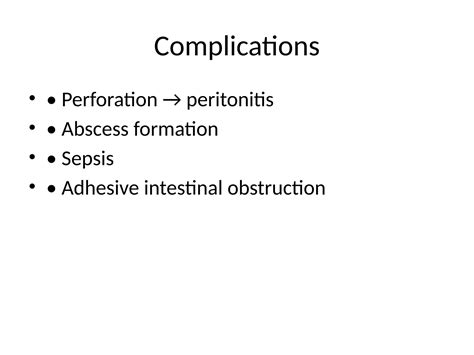 Acuteappendicitis Management And Causes Presentationpptx