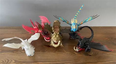 How To Train Your Dragon Hookfang Meatlug Lightfury Stormfly