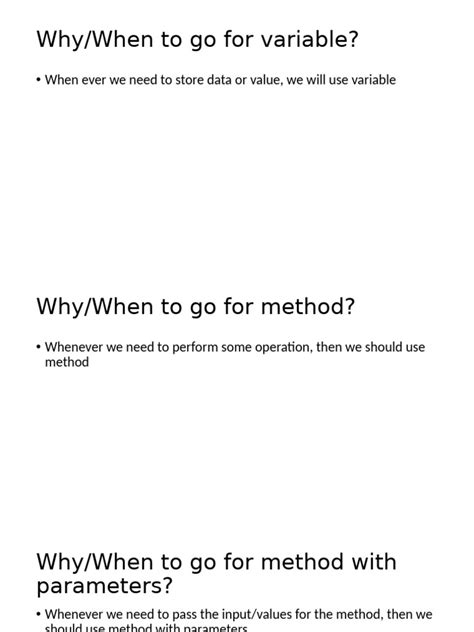 Significance Of Java Topics Pdf Method Computer Programming