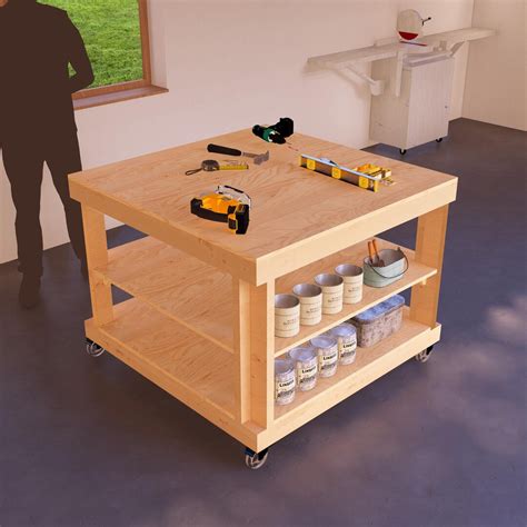 Modular Garage Workbench Easy To Create Your Ideal Workshop Diy Wood