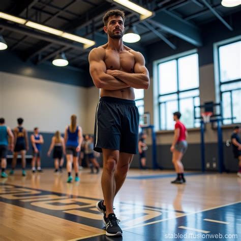 Gym Background Stable Diffusion Online