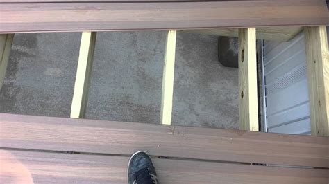New Fiberon Hidden Fasteners Do Not Secure Deck Youtube