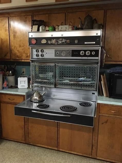 Kenmore Range Retro Stove Mcm Slide Out Range Built In Artofit