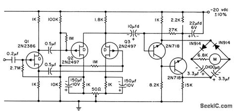 audio fet squaring circuit basic circuit circuit diagram