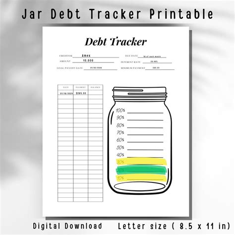 Credits For A Jar Etsy