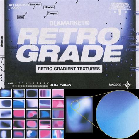 Retro Gradient Textures Free Download