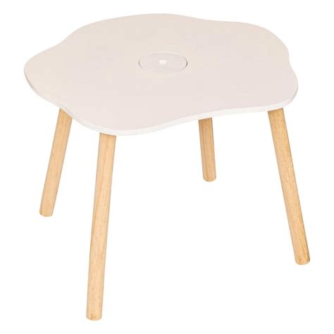 Table Enfant Douceur 55cm Blanc