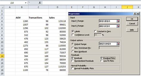 Download Free Software How To Add Regression Tool In Excel Mvmanager