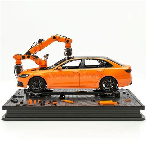 Automated Car Manufacturing Robotic Assembly Line Innovative Automotive Production Techniques