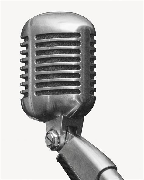 Microphone Musical Equipment Isolated Image Free Photo Rawpixel